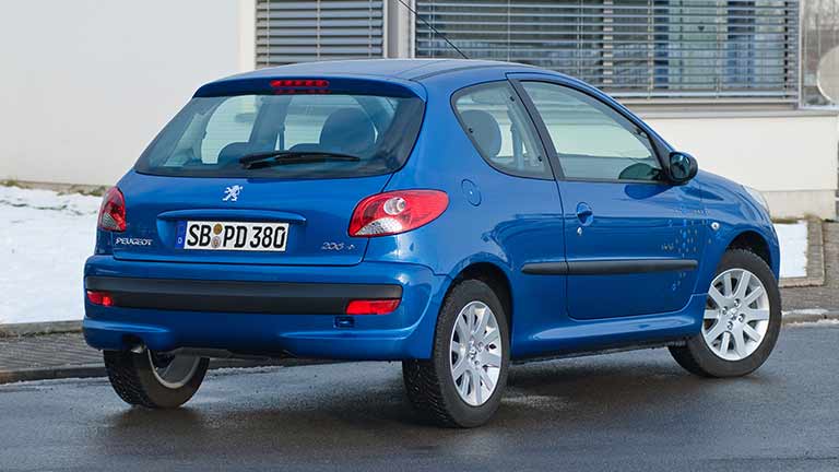 Peugeot 206 - informazioni tecniche, prezzo, allestimenti - AutoScout24